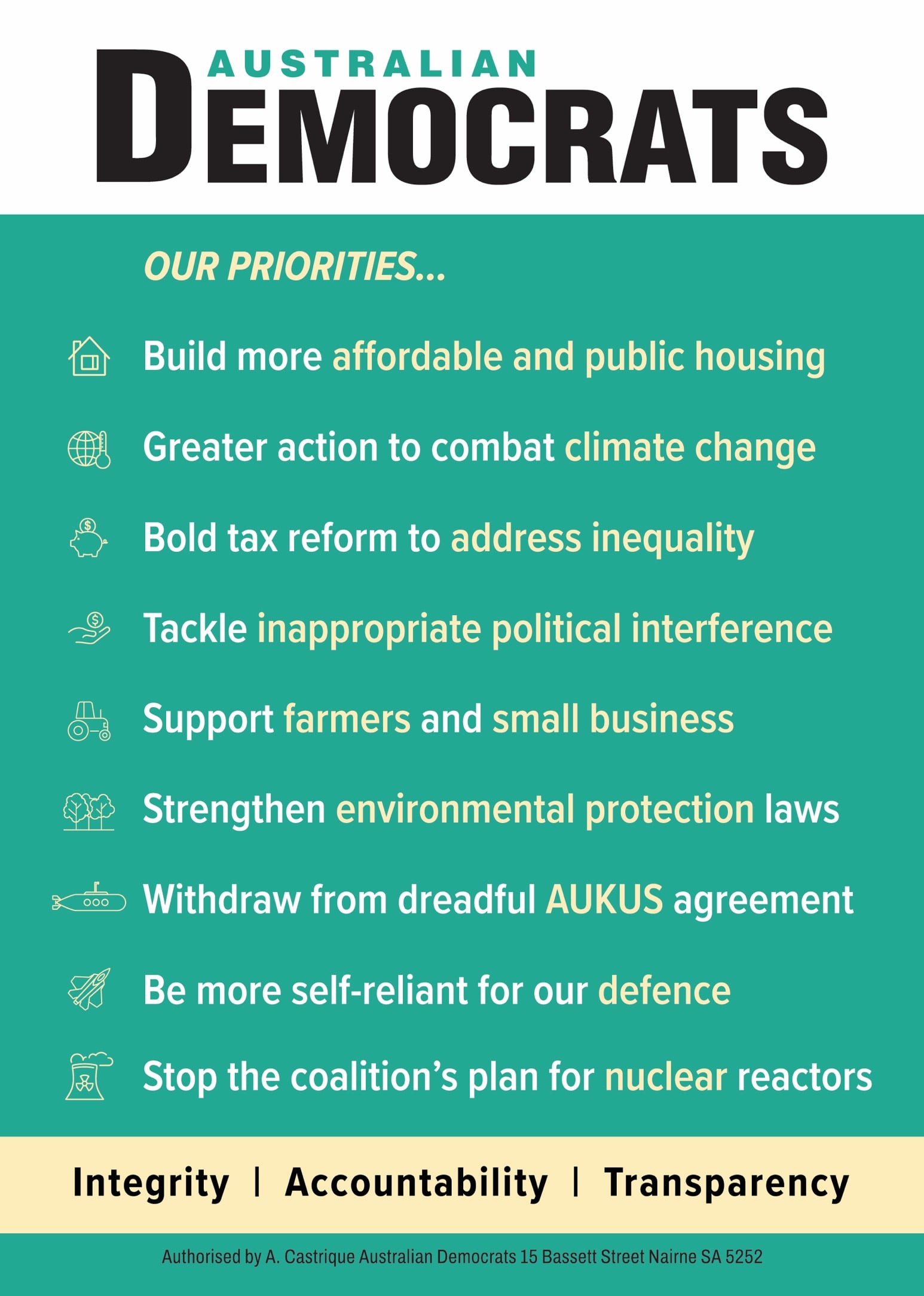 How to vote Australian Democrats – AUSTRALIAN DEMOCRATS