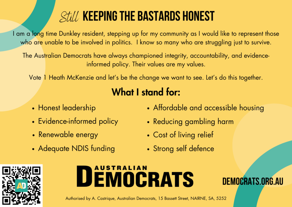 How to vote Australian Democrats – Australian Democrats